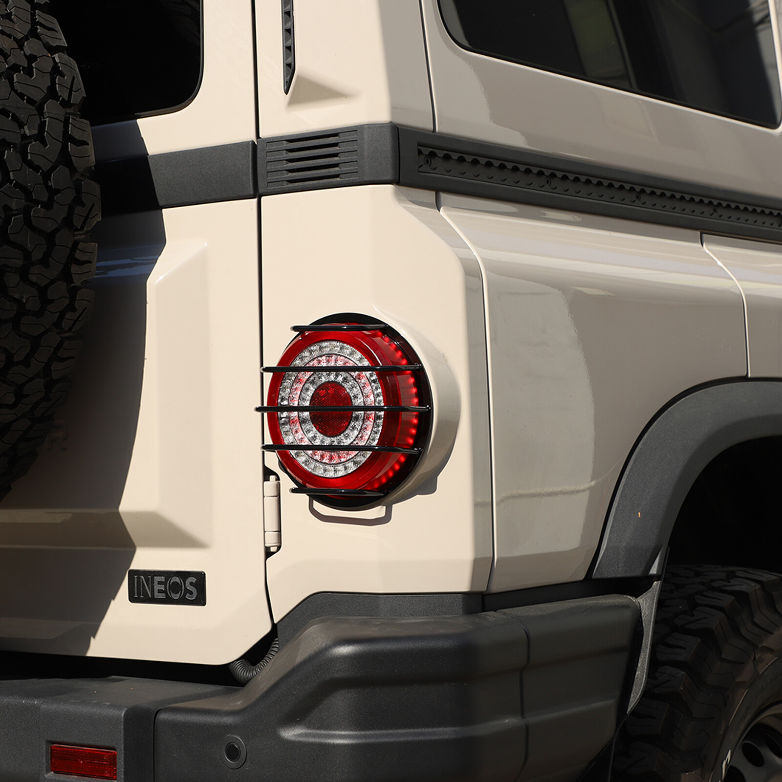 Carbon Steel Tail Light Protector Lamp Shade Cover Für Ineos Grenadier ...