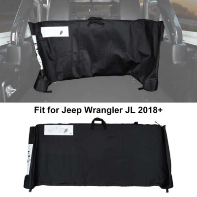 1x Soft Top Window Storage Bag For 2018+ Jeep Wrangler JL JLU ...