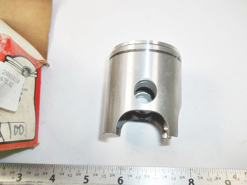 YAMAHA 76 - 81 DT100 MX100 NOS WISECO 020 .50MM PISTON 161543 DT 100 ...