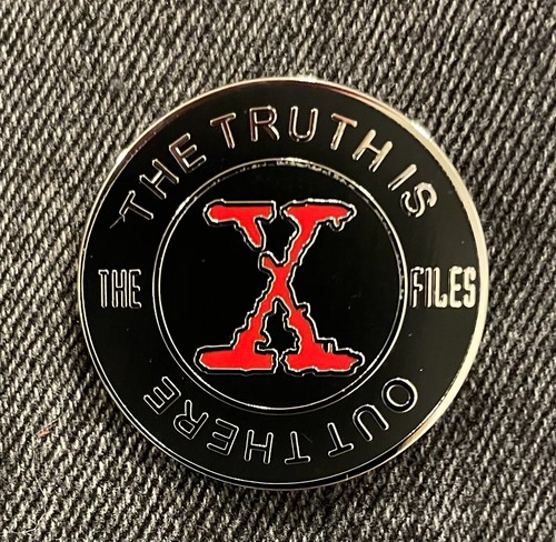 X-Files - The Truth Is Out There (round) - Enamel Pin | eBay