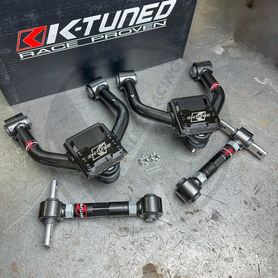 96-00 Honda Civic EK K-Tuned Full Camber Kit Front & Rear Camber Arms ...