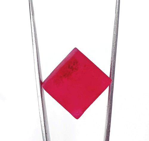 Dyed Order Now 85-100 Ct Natural Africa Red Ruby Cube Rough Loose ...