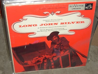 LONG JOHN SILVER david buttolph / robert newton ( soundtrack ) 10" VERY ...
