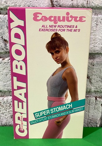 Esquire Great Body Super Stomach Enjoy a Flat Stomach Vintage 199O ...