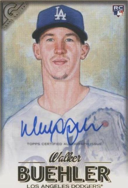 2018 Topps Gallery - Walker Buehler #141 Autographs (AU, RC) for sale ...