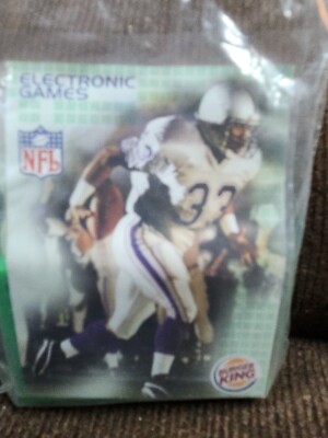 NFL Burger King (2005) Retro Handheld Games