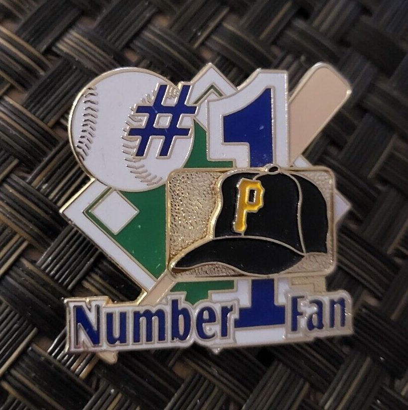VINTAGE MLB BASEBALL 1998 NUMBER #1 FAN PITTSBURGH PIRATES COLLECTIBLE ...