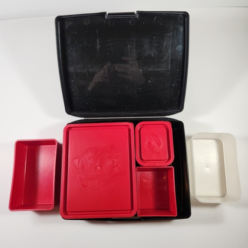 Laptop Lunches Black & Red Bentoware Bento Lunch Boxes - 8 pcs | eBay