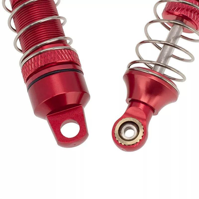 NEW Losi Mini-T 2.0 Aluminum Front Rear Threaded Shocks MiniT Red | eBay