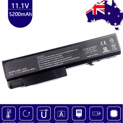 TD06 TD09 Laptop Battery for HP EliteBook Compaq 6530b 6730b 6735b ...