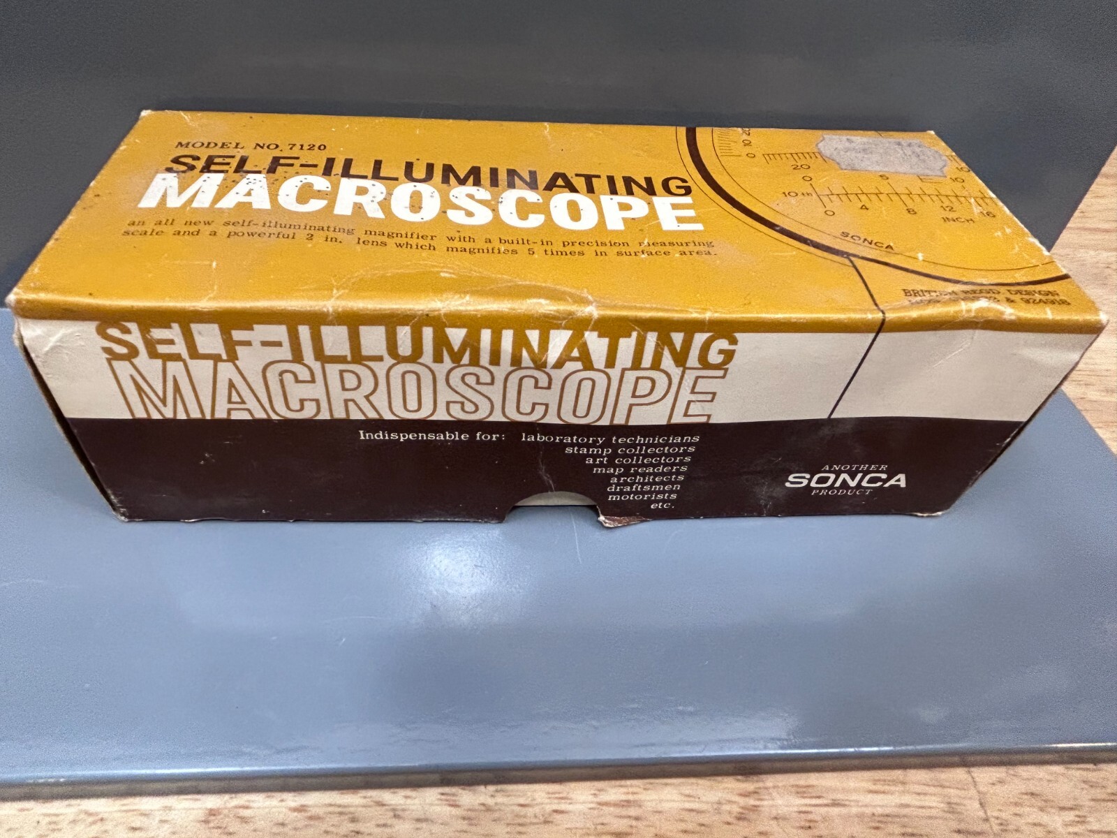 Vintage Sonca Battery Powered Macroscope In Box | eBay