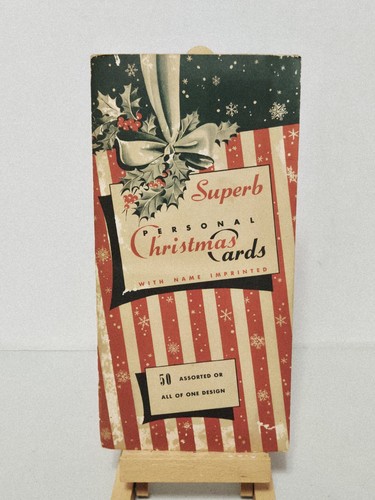 Vintage 1950s Superb Christmas Greeting Cards Salesman Samples Catalog ...