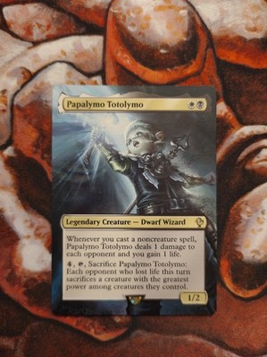Magic the Gathering Papalymo Totolymo Hand Painted Unique Custom MTG ...