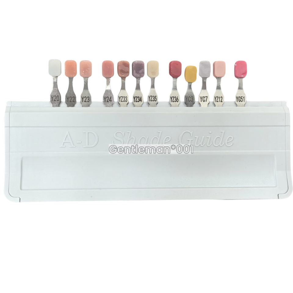 Dental Composite Gingiva Gum Shade Pink Tissue Restoration Color Guide ...