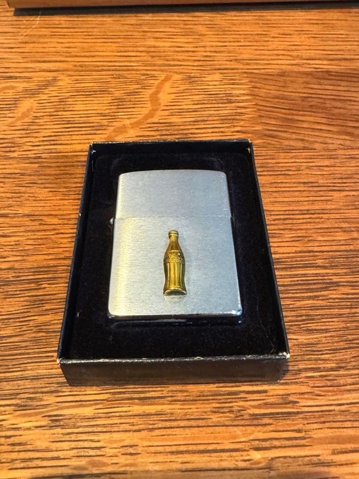 ZIPPO 1970's Vintage Coca-Cola Bottle Emblem | eBay UK