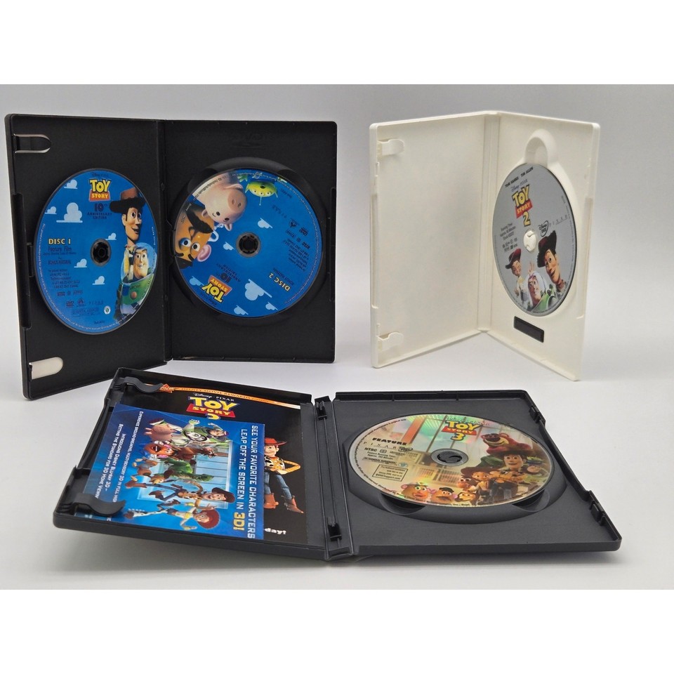 Toy Story 2-Disc Set + Toy Story 2 + Toy Story 3 Disney Pixar DVD ...