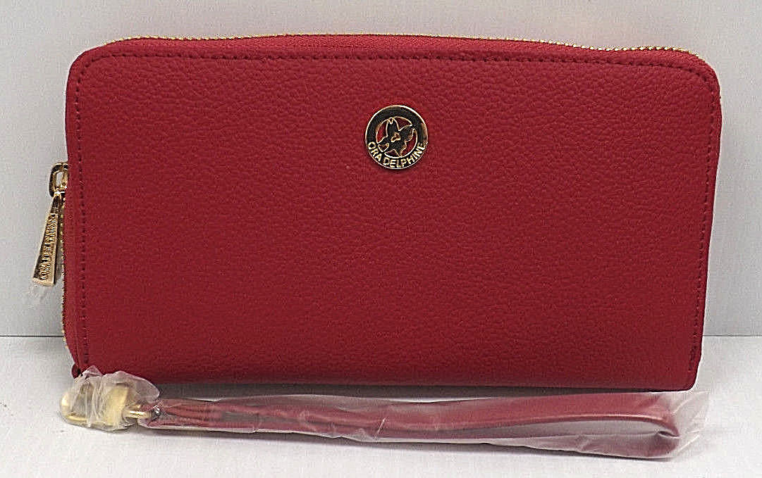 NEW!! Ora Delphine Rachel Wallet Crimson | eBay