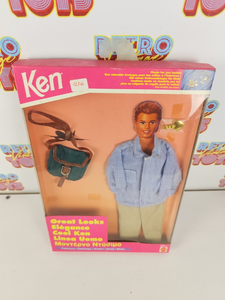 Barbie Ken Mattel Great Looks Cool 1995 Line Male 13569 Fashion Casual ...