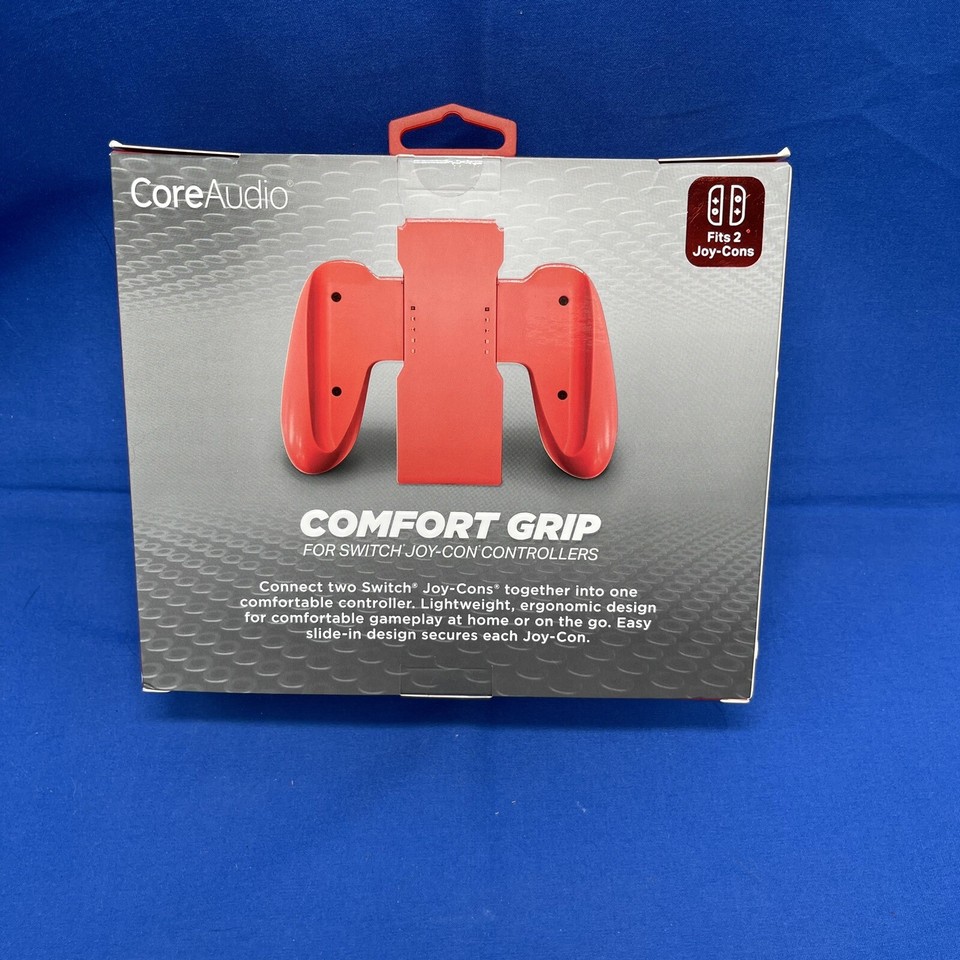 Core Audio Comfort Grip For Switch Joy-Con Controllers Red | eBay