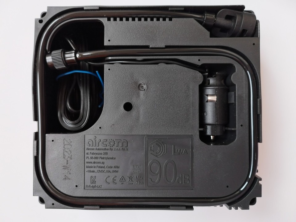 Mercedes-Benz Air Tire Pump Compressor TIREFIT Kit+Sealant 350ml ...