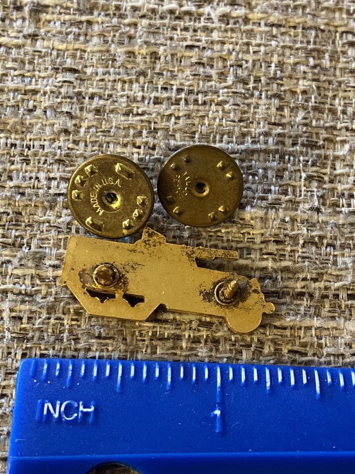 WWII US Army Tank Destroyer Officer Collar Pin Insignia INV7055 | eBay