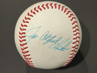 Jim Catfish Hunter Autographed Signed Baseball New York Yankees Oakland ...