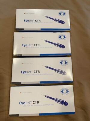 EyeJet CTR single-use preloaded capsular tension ring, lot of 4 | eBay