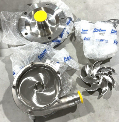 Fristam FPX 3550 V550 Sanitary Pump Housing Impeller Complete LC/LD-V ...