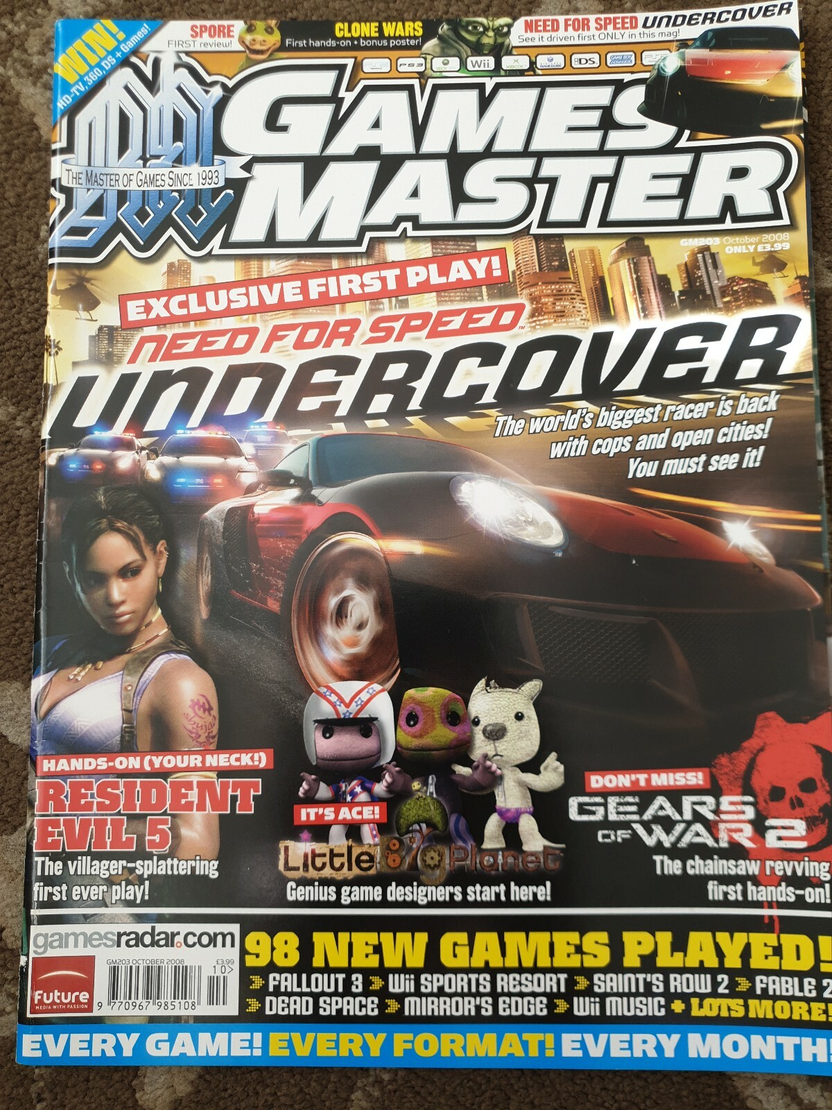 GAMESMASTER MAGAZINE ISSUE 203 OCTOBER 2008 GAMES MASTER | eBay UK