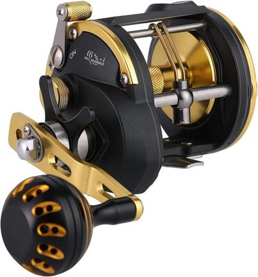 Trolling Reel Saltwater Level Wind Reels, Drag Reels Boat Fishing Ocean ...