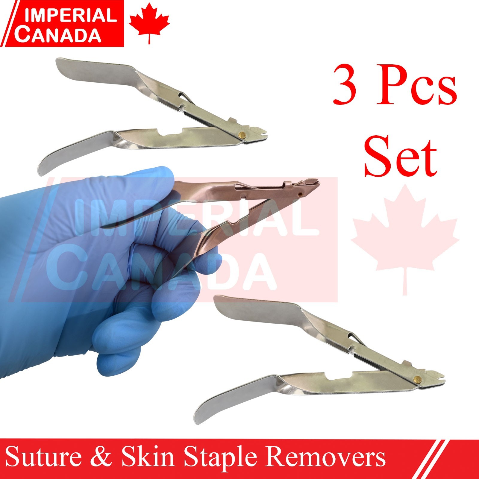 Best 3 Pcs Suture & Skin Staple Removers Disposable Medical Surgical ...