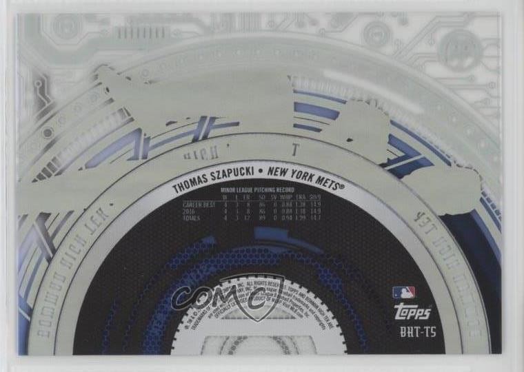 2017 Bowman High Tek Pattern 4 Circuit Board Thomas Szapucki #BHT-TS ...