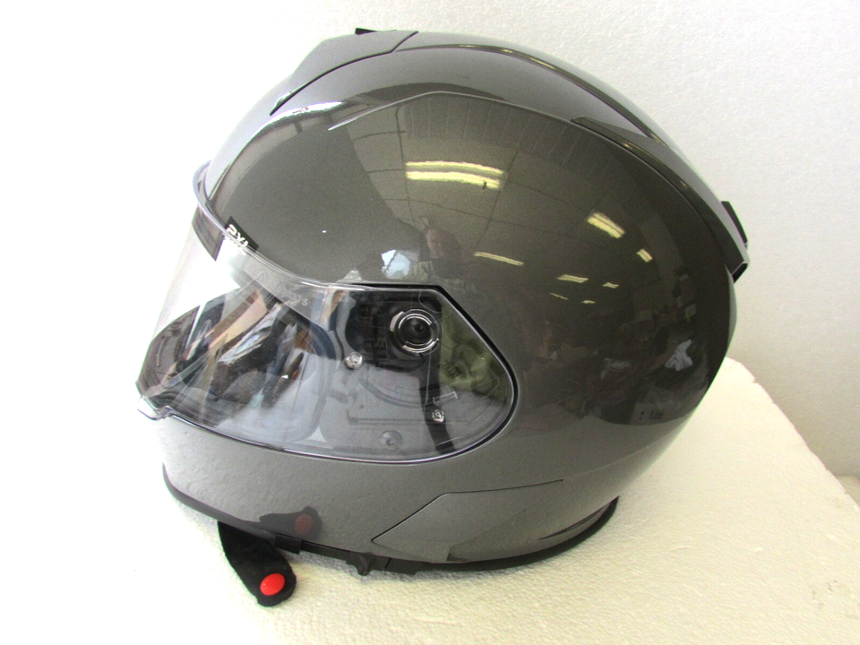 Solaris ZR1 Motorcycle Full Face Street Helmet 2XL XXL 63cm Grey | eBay