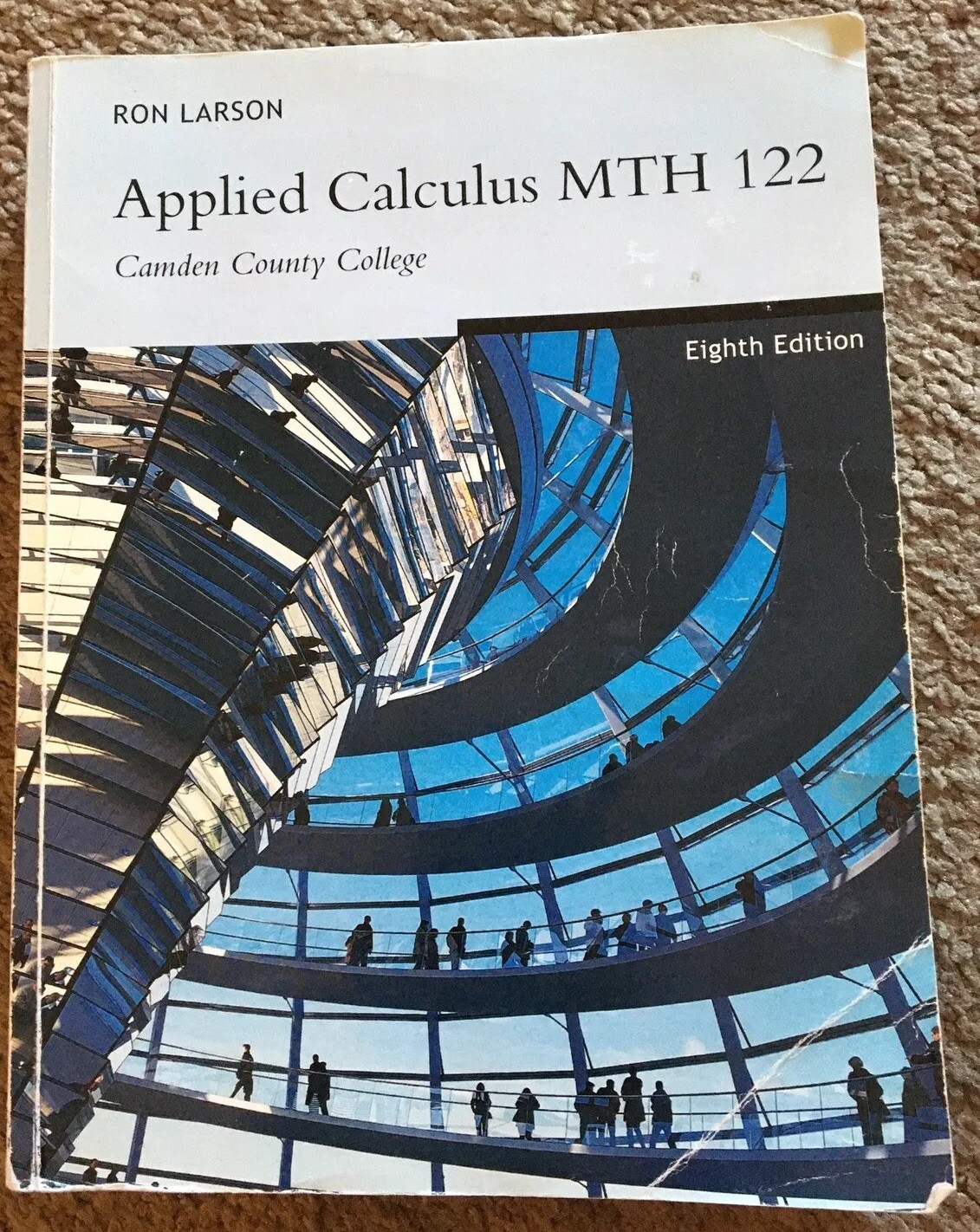 Applied Calculus (MATH 122) by Ron Larson (Eighth Edition, Paperback ...