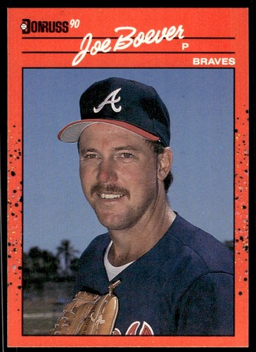 1990 Donruss Baseball Card Joe Boever Atlanta Braves #357 | eBay