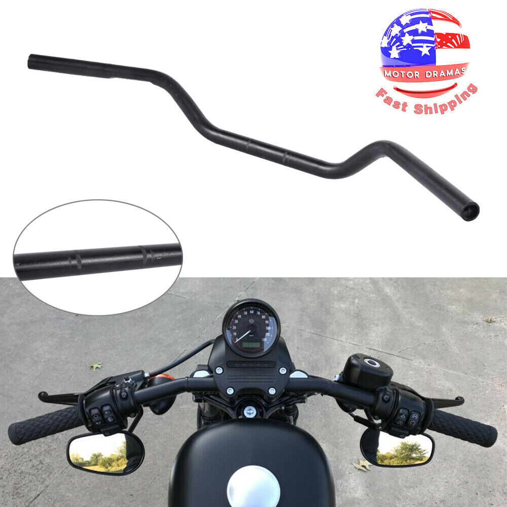 Motorycle 1" Handlebars Drag Bars For Honda Shadow Ace Spirit Magna ...