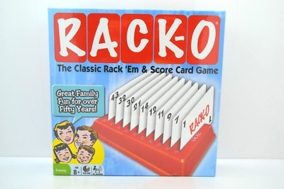 RACK-O Card Game - Family Game Night Kids 8+ & Adults - Original Retro ...