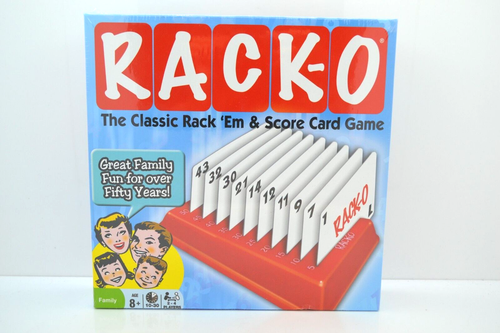 RACK-O Card Game - Family Game Night Kids 8+ & Adults - Original Retro ...