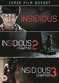 Insidious Trilogy (Box Set) (DVD, 2015) for sale online | eBay