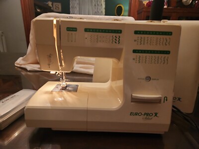 Euro-Pro Select X Machine 762XH Sewing Straight & Zigzag Tested Working ...