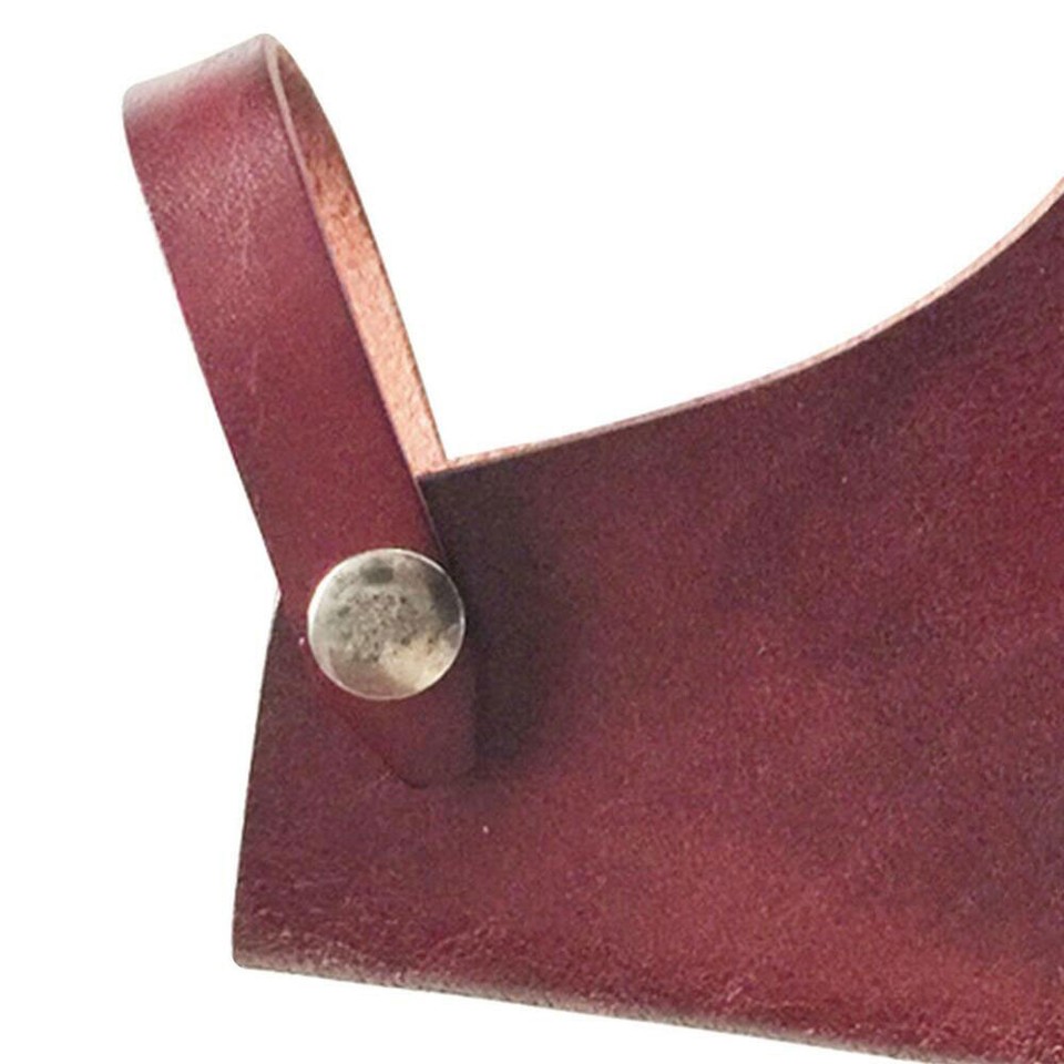 1Pc Leather Axe Holder Hatchet Lanyard Blade Sheath Head Cover ...