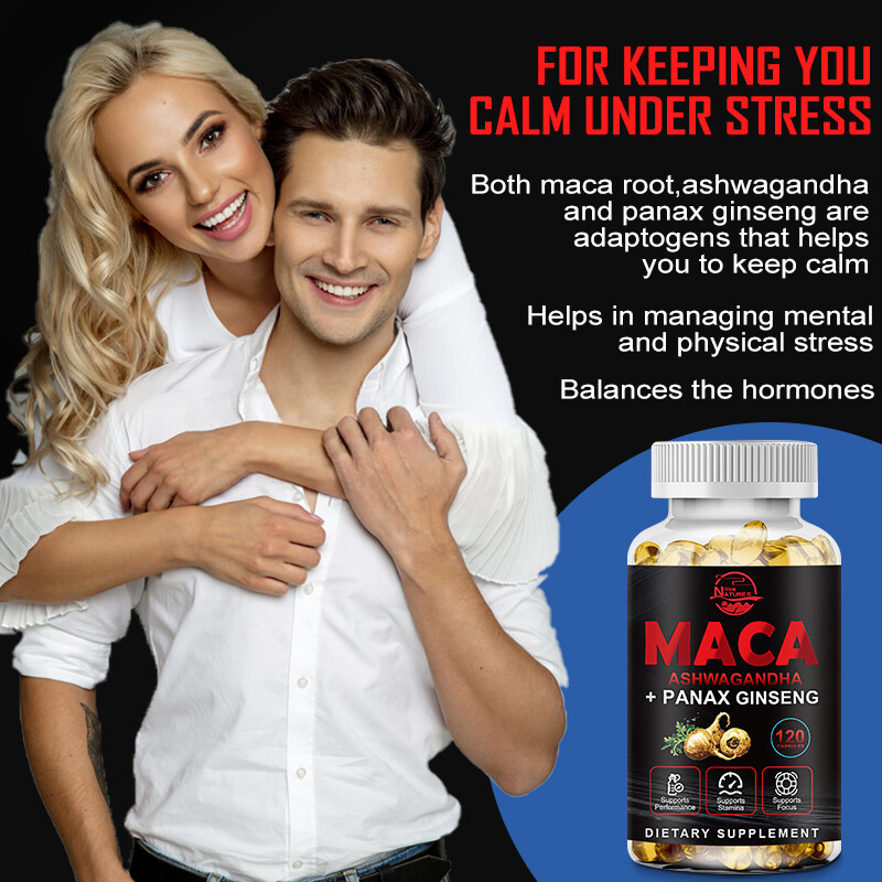 Black Maca 10000mg 240 Capsule Vegan Peruvian Ginseng Stamina Energy ...