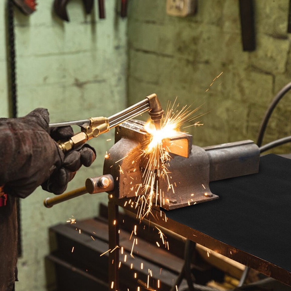 Fireproof Welding Blanket Heat Shield & Insulation Pad Brazing Heat ...