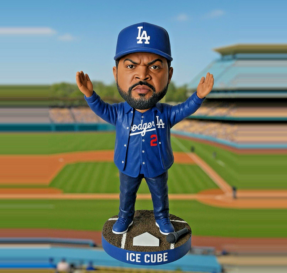 NEW in the BOX - Ice Cube LA Dodgers 2025 SGA Bobblehead | eBay