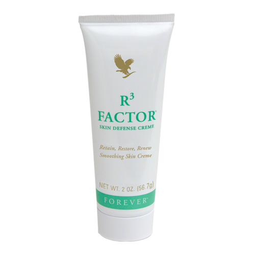 Forever living R3 Factor Skin Defense Creme Restore, Renew Smoothing ...