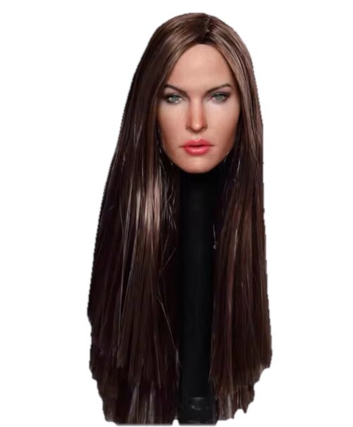 1/6 Megan Female Head Sculpt SUNTAN For 12" Hot Toys PHICEN TBLeague ...