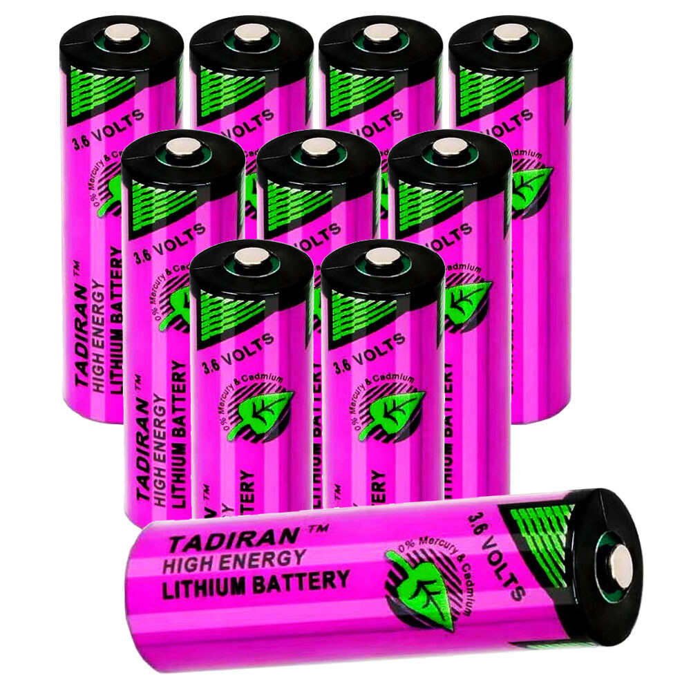 10pcs AA 3.6V SL-360/TL-5903 Battery 6ES7971-0BA00 for Siemens S7-400 ...