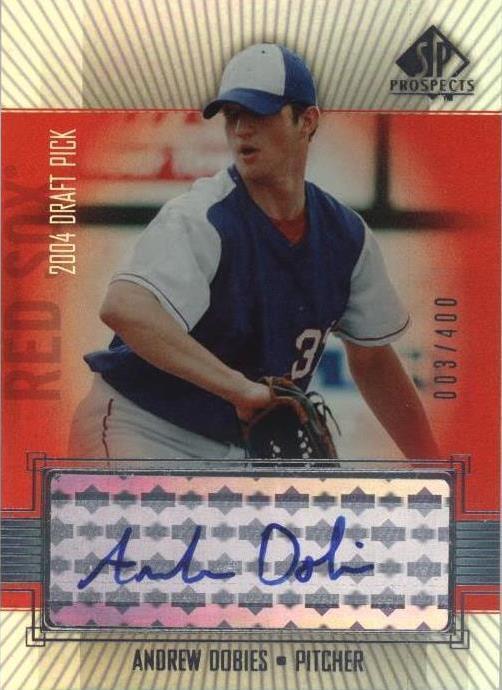 2004 SP Prospects - Autographed Draft Picks Andrew Dobies #368 /400 (AU ...