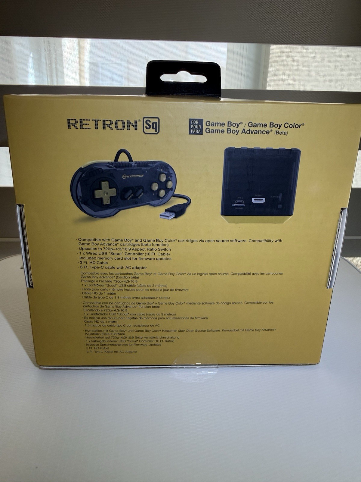 Hyperkin RetroN Sq HD Console HDMI for Game Boy, Color, Advance - Black ...