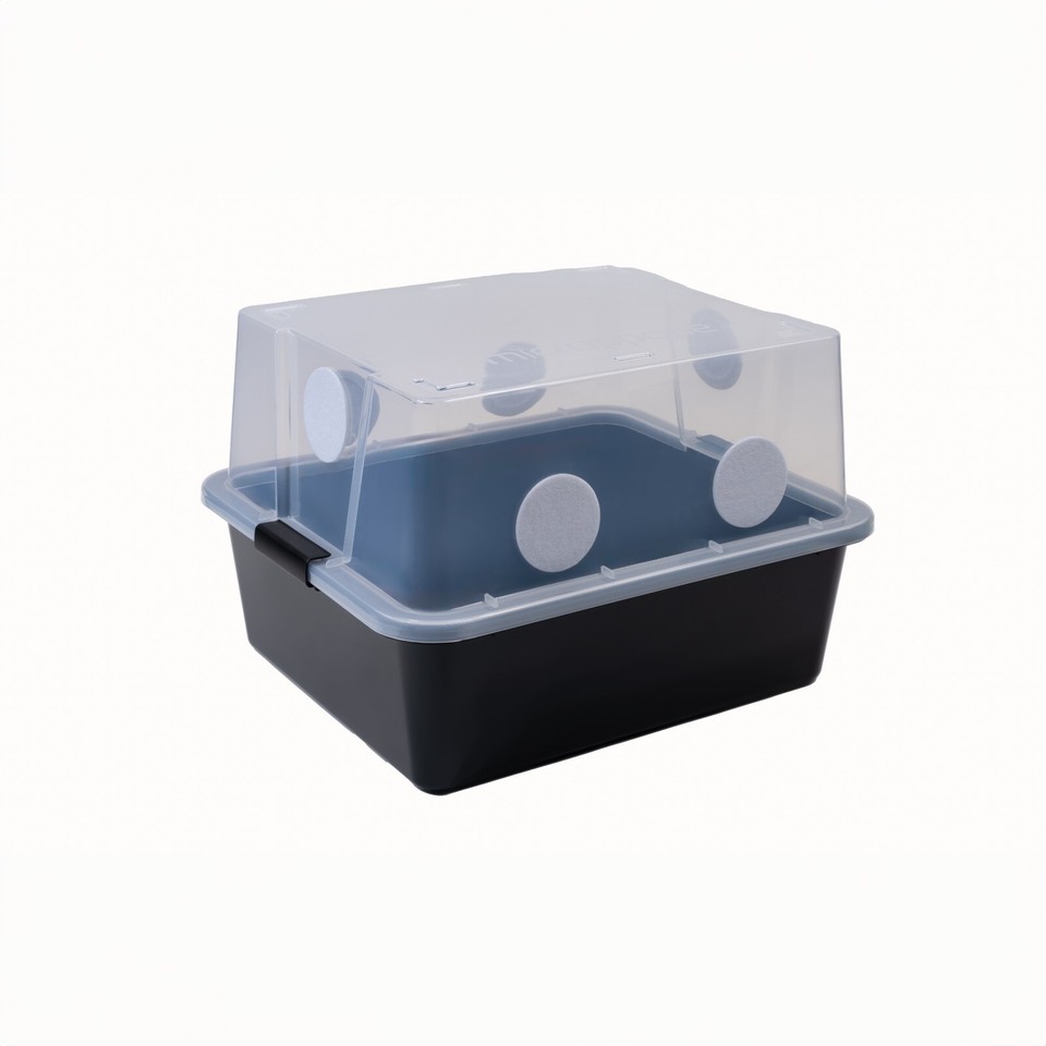 Microppose Monotub Size Medium; Mushroom Cultivation Grow Kit Mono-tub ...